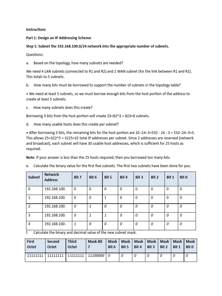 11.7.5 Subnetting Scenario | PDF | Ip Address | Computer Network