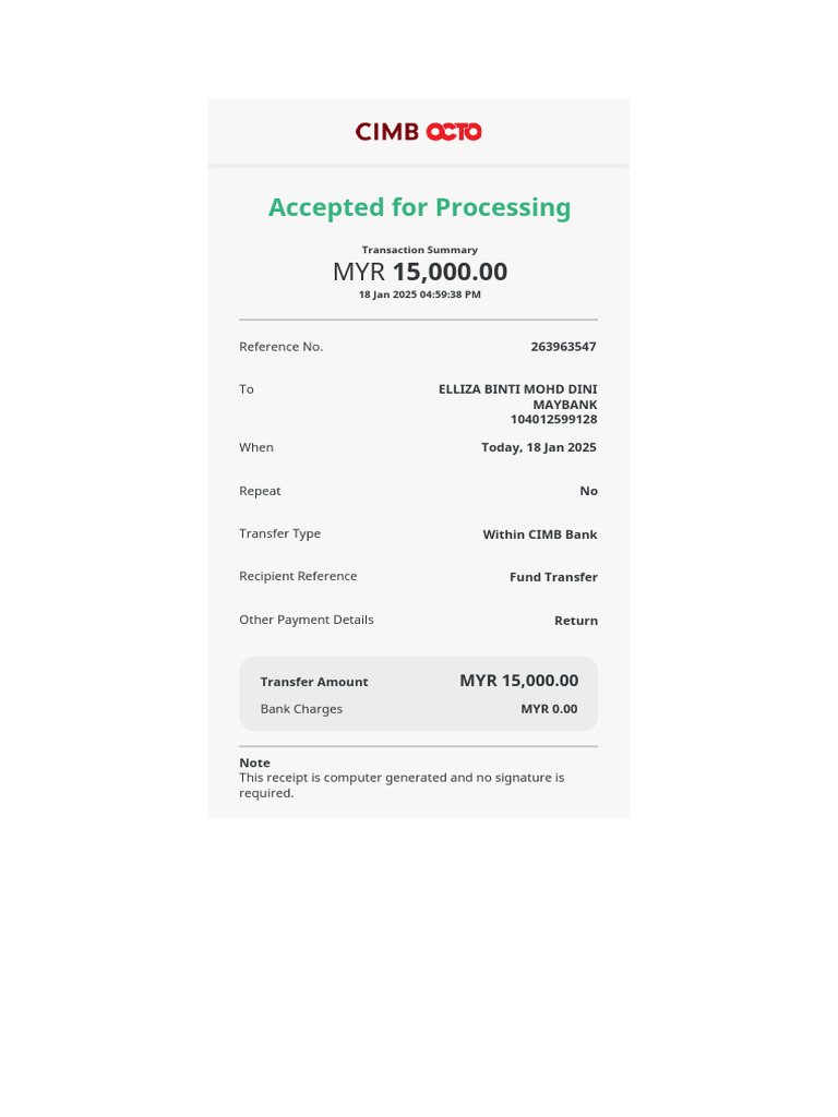 Cimb Octo My-263963547 | PDF