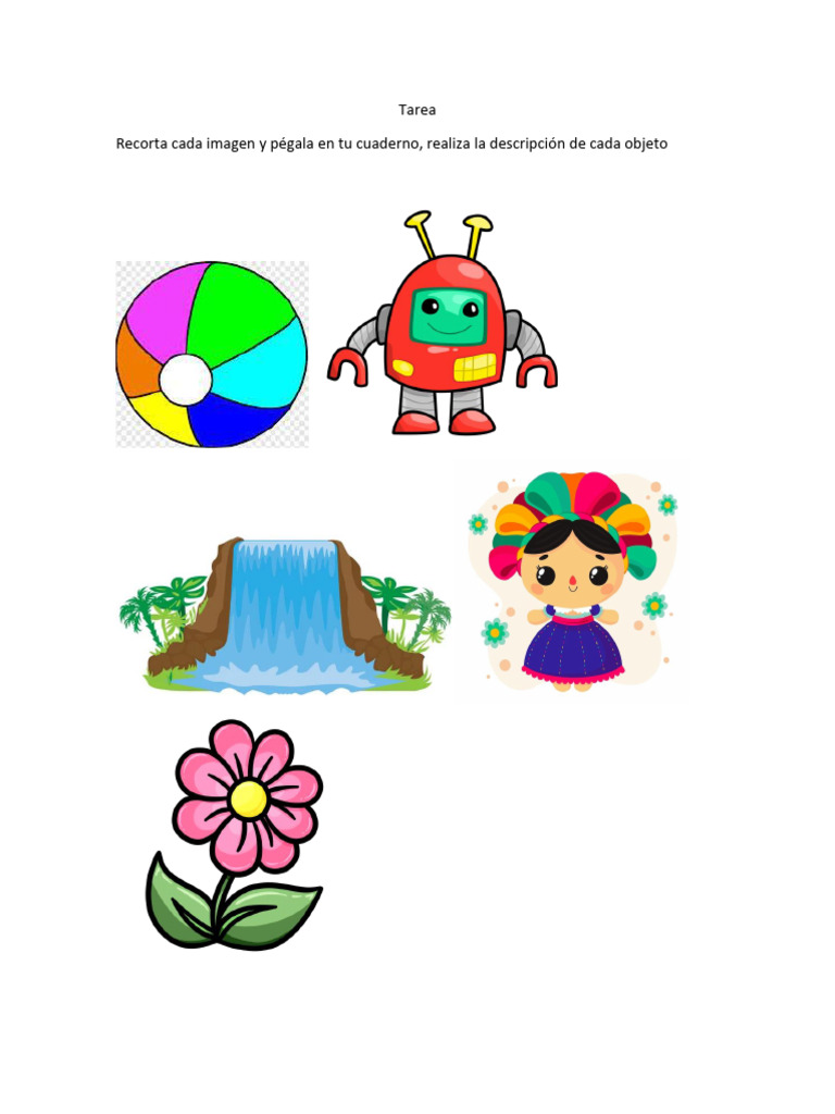 Tarea descripción de objetos | PDF