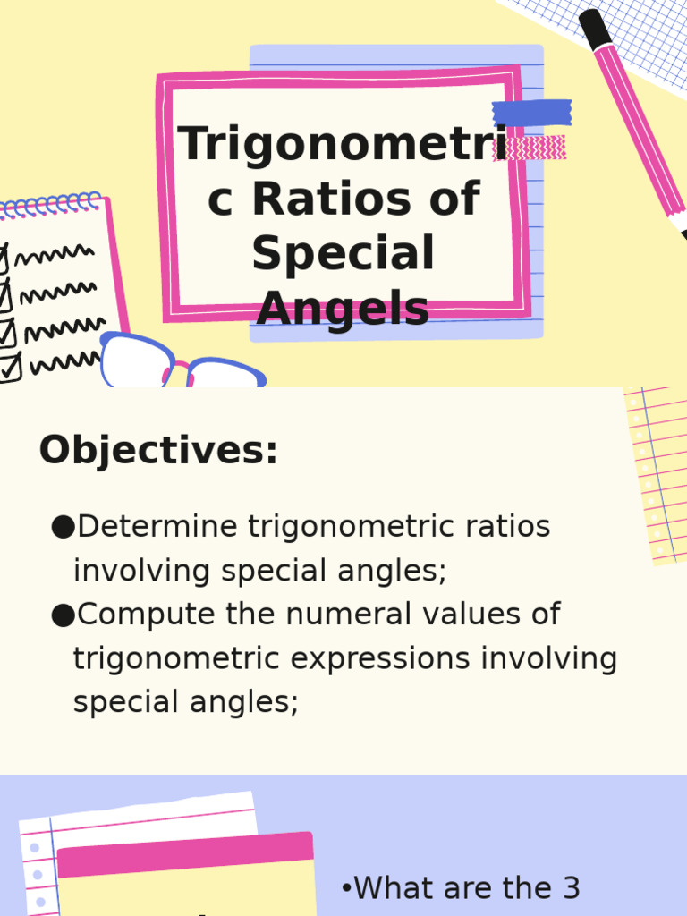 Trigonometry for Math Students | PDF