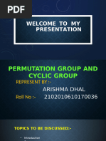 Permutation Presentation | PDF | Permutation | Discrete Mathematics