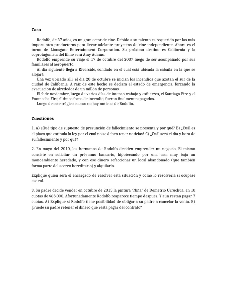 Caso PR - Ctico (Presunción) .Docctico (Presunci - N) .Docn) | PDF