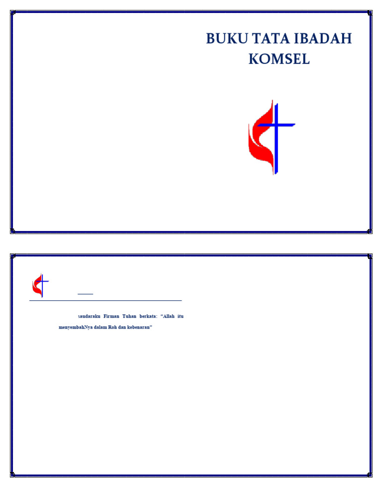 Tata Ibadah Komsel GMI 2023 | PDF