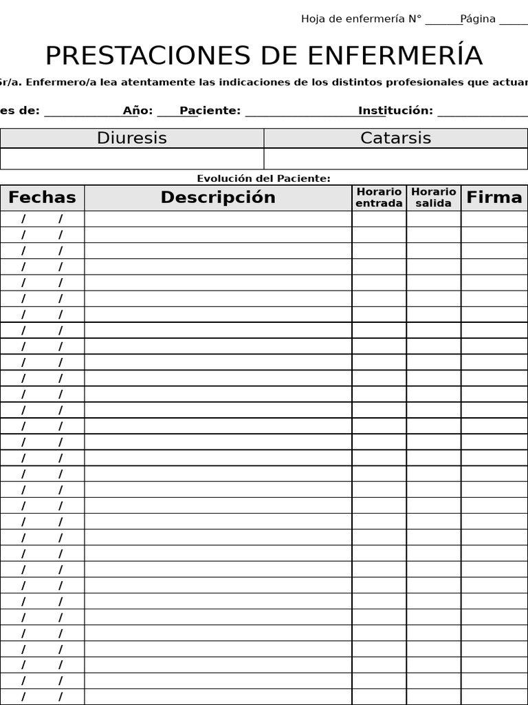 Diuresis y Catarsis en Enfermería | PDF