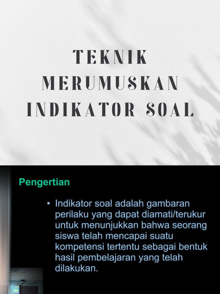 Materi 1 Workshop Mei | PDF