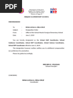 Sample Designation Letter | PDF