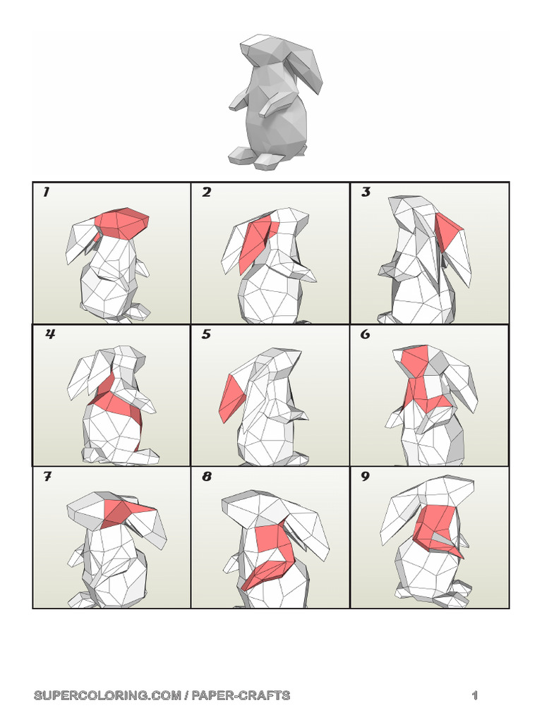 Rabbit Paper Crafts | PDF