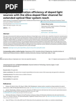 Sample OAS Sheet | PDF | Optics | Electromagnetic Radiation