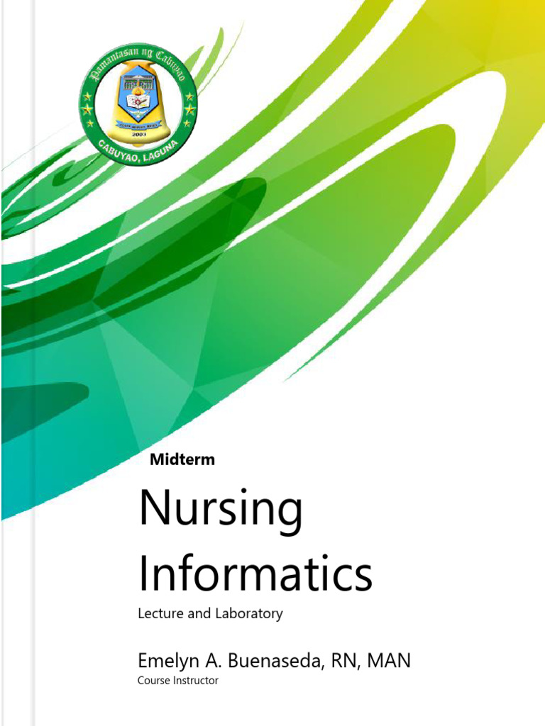 Final Version Midterm - PNC-MODULE-NCM 110 - Nursing-Informatics | PDF | Monitoring (Medicine ...