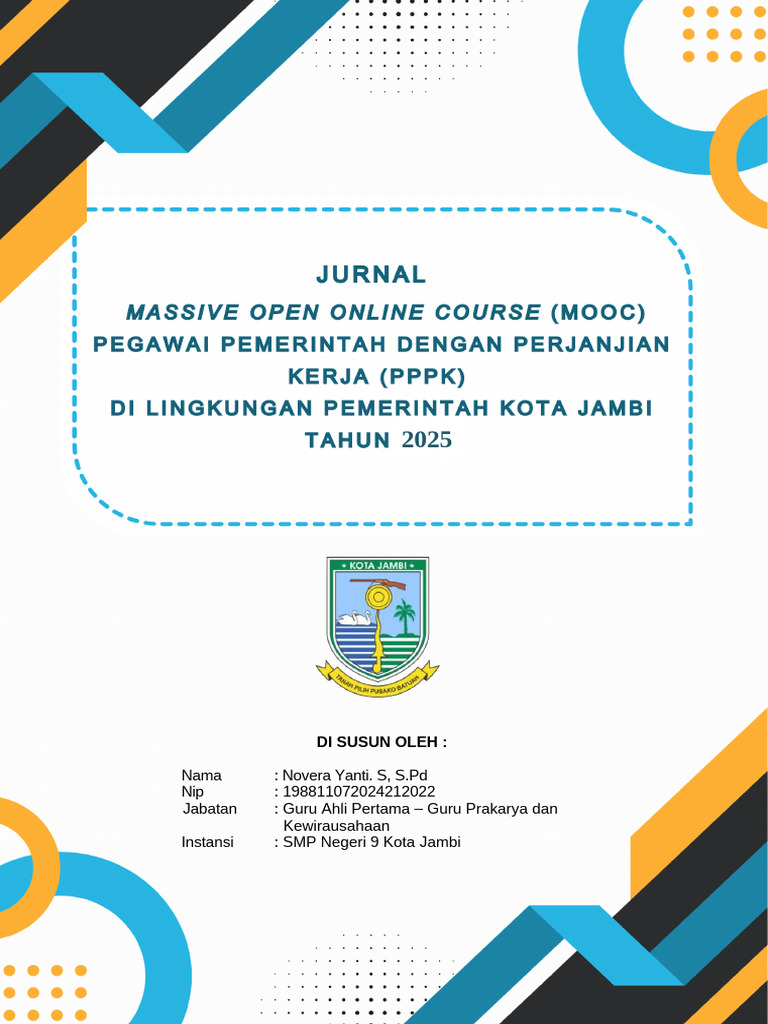 JURNAL MOOC PPPK 2025 | PDF
