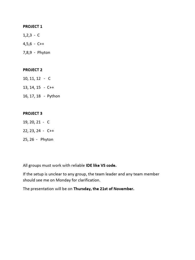 CSC 305 Project | PDF