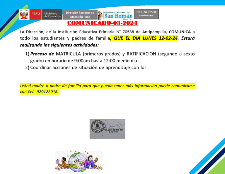 Comunicados 03-2024 | PDF