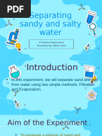 Sand and Salt Mixture Separation Guide | PDF