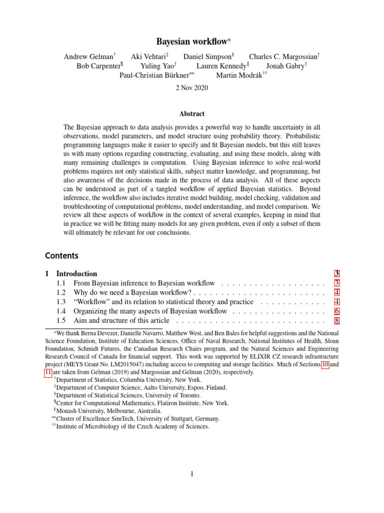 2011.01808 | PDF | Bayesian Inference | Statistical Inference