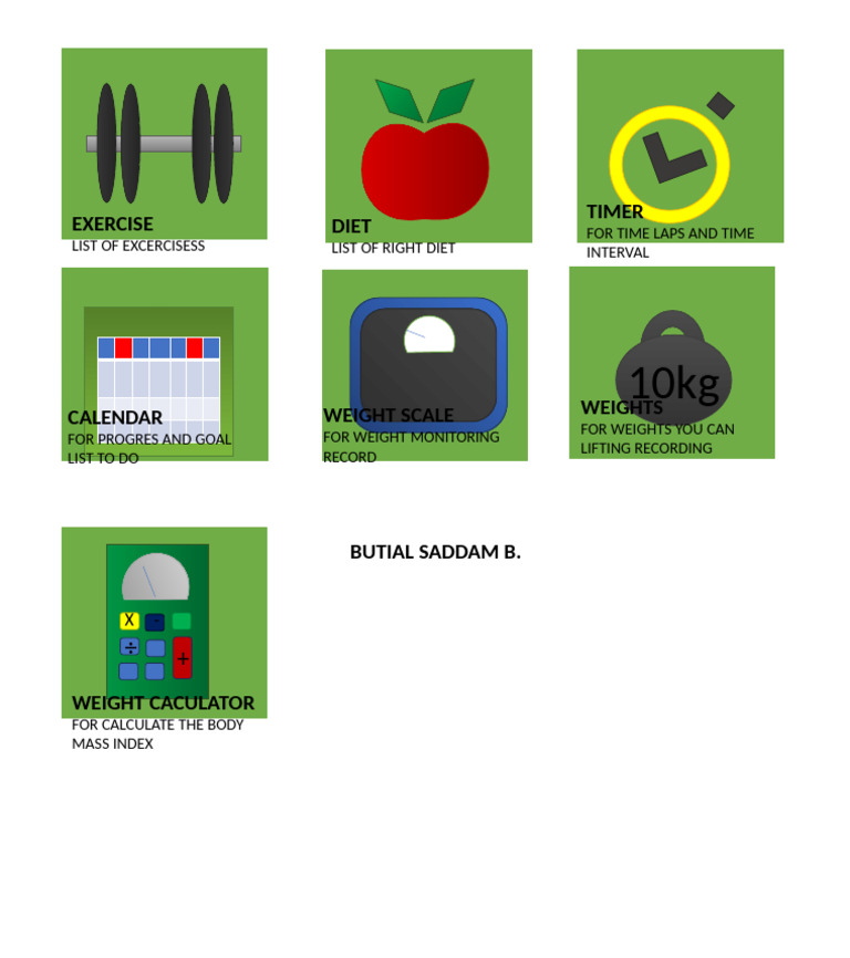 Excercise Icon | PDF