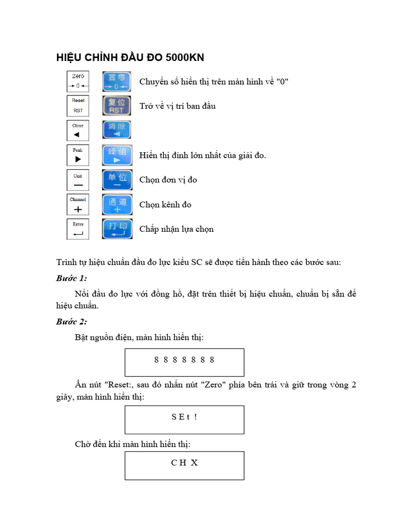 (Thiet Bi) Hieu Chuan Dau Do Luc SC5000 | PDF