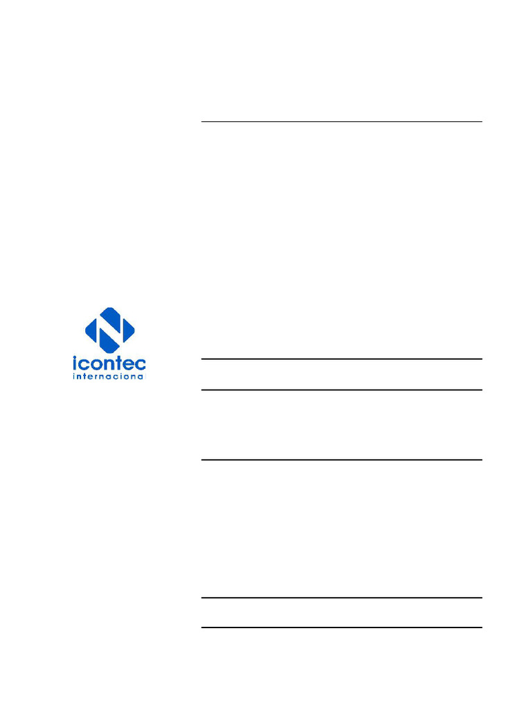 Ntc-Iso 4064-2 - 2016 | PDF | Agua | Tubería (transporte de fluidos)