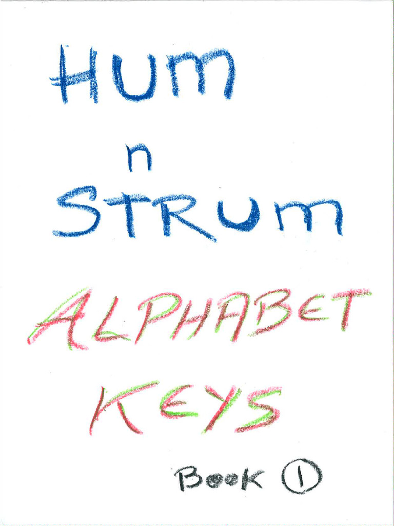Hum N Strum Alphabet Keys | PDF