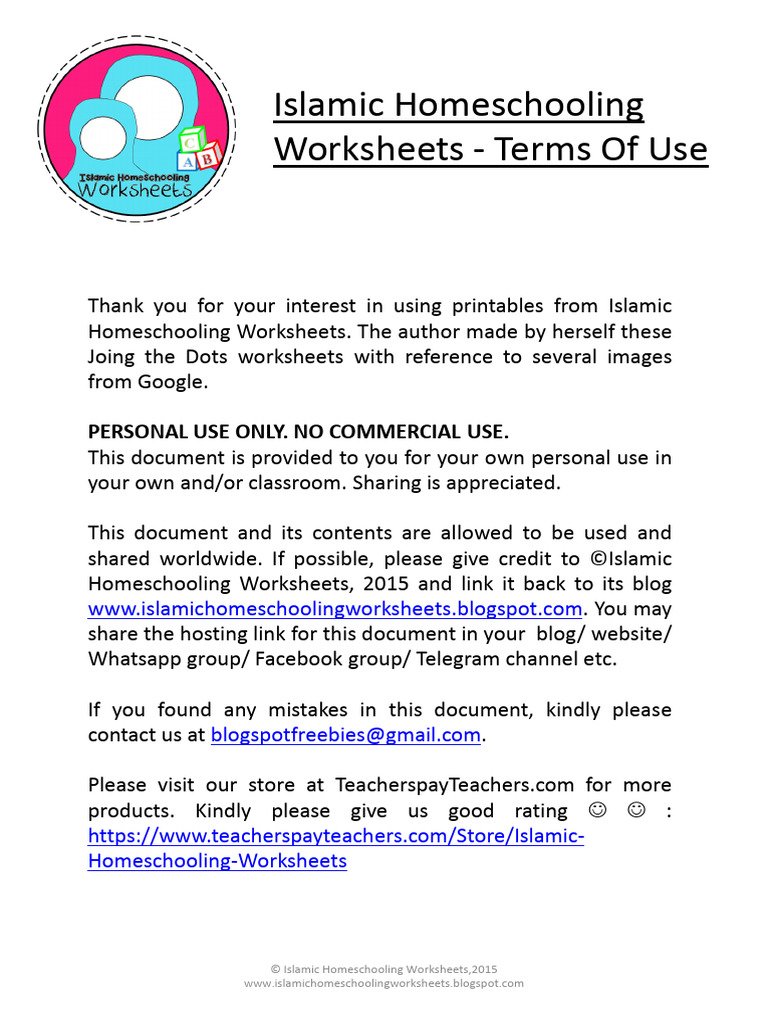 Islamic Joining The Dots | PDF