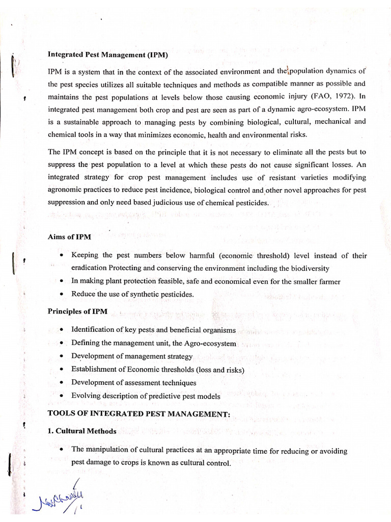 PP312-IPM Notes | PDF