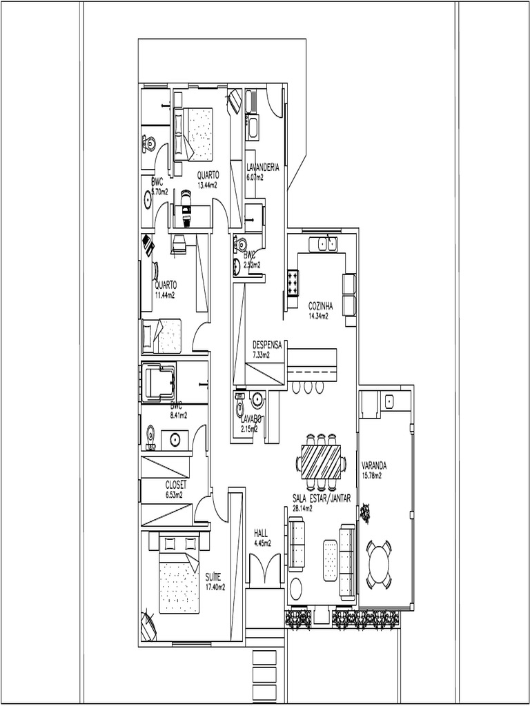 M100A4 Planta Projeto 2024 Layout2 | PDF