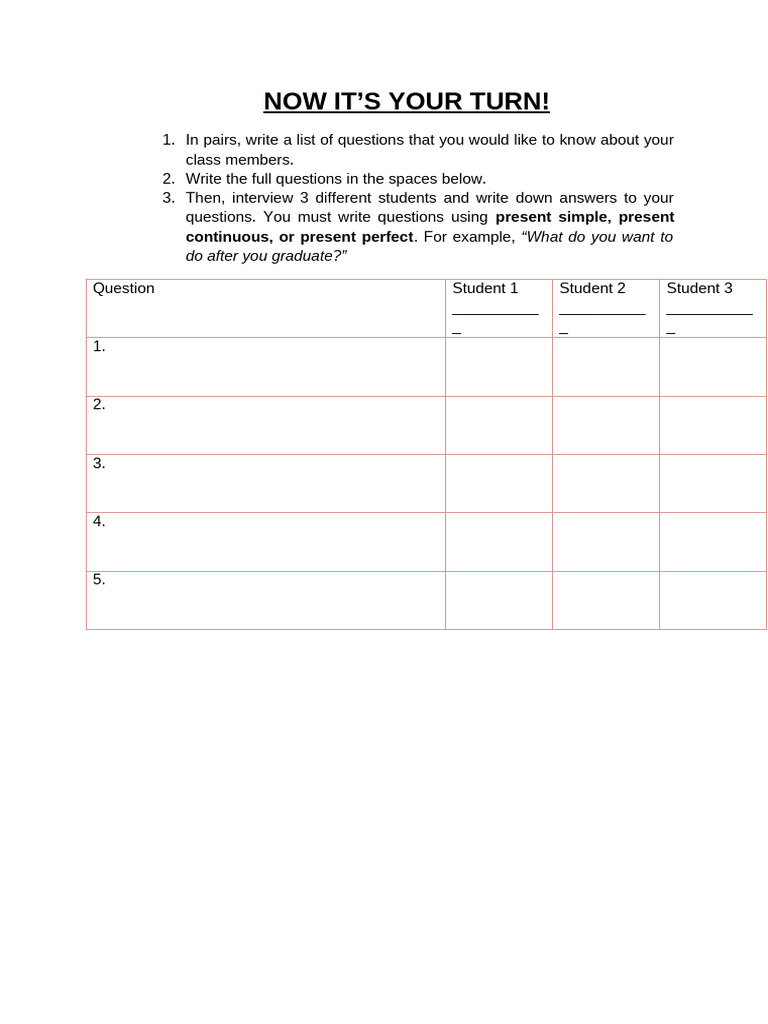 Activity 4 W2 Survey Task | PDF