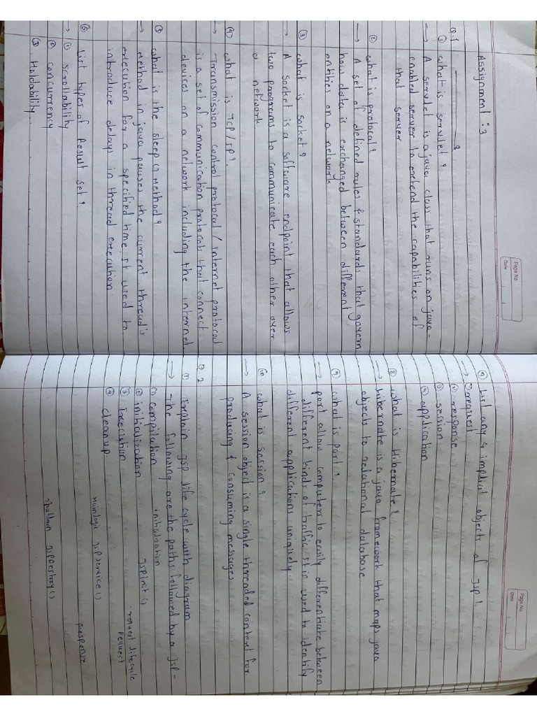 Java Question Paper | PDF