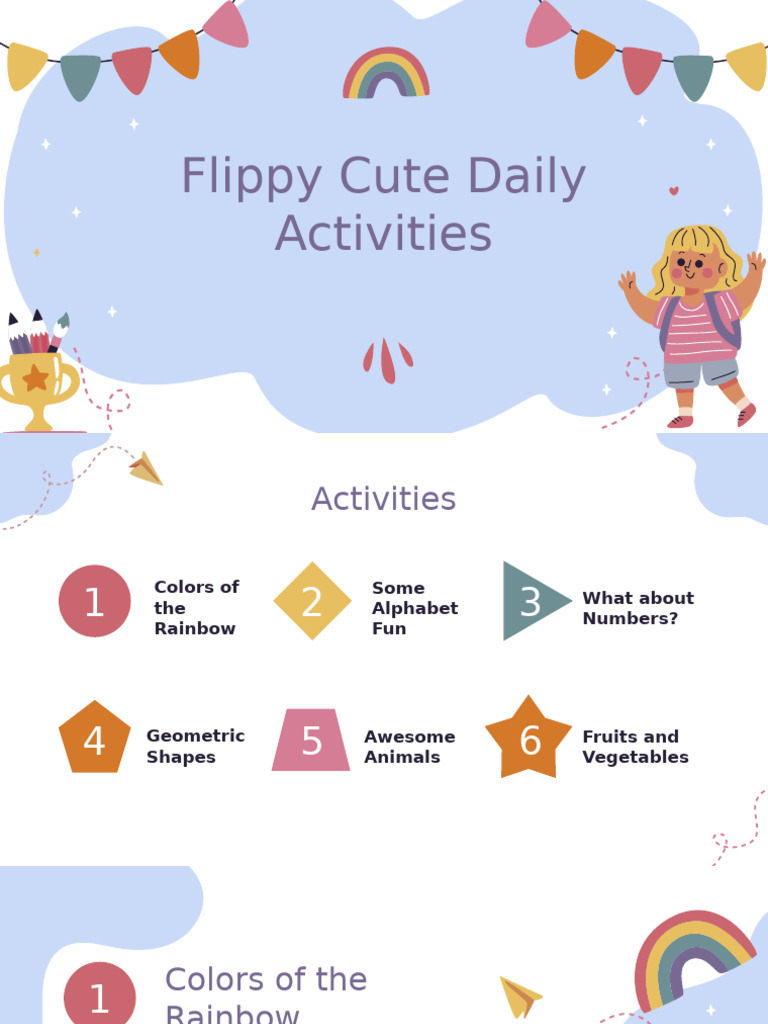 Flippy Cute Daily Activities by Slidesgo | PDF | Fruit