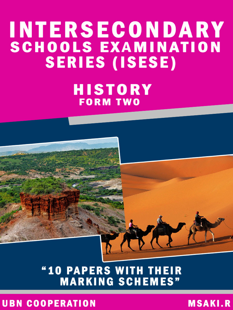 F2 Hist Examination Series | PDF | Homo | East Africa