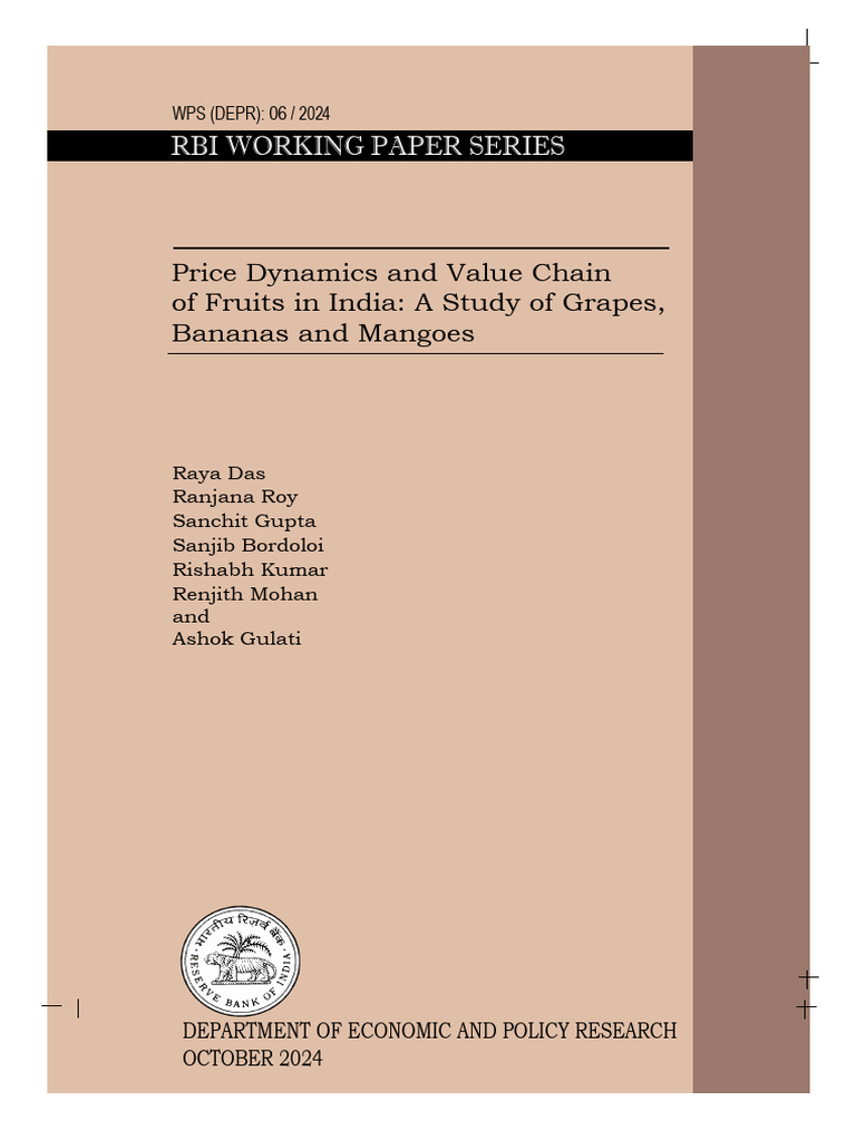 RBI Grapes | PDF | Inflation | Grape