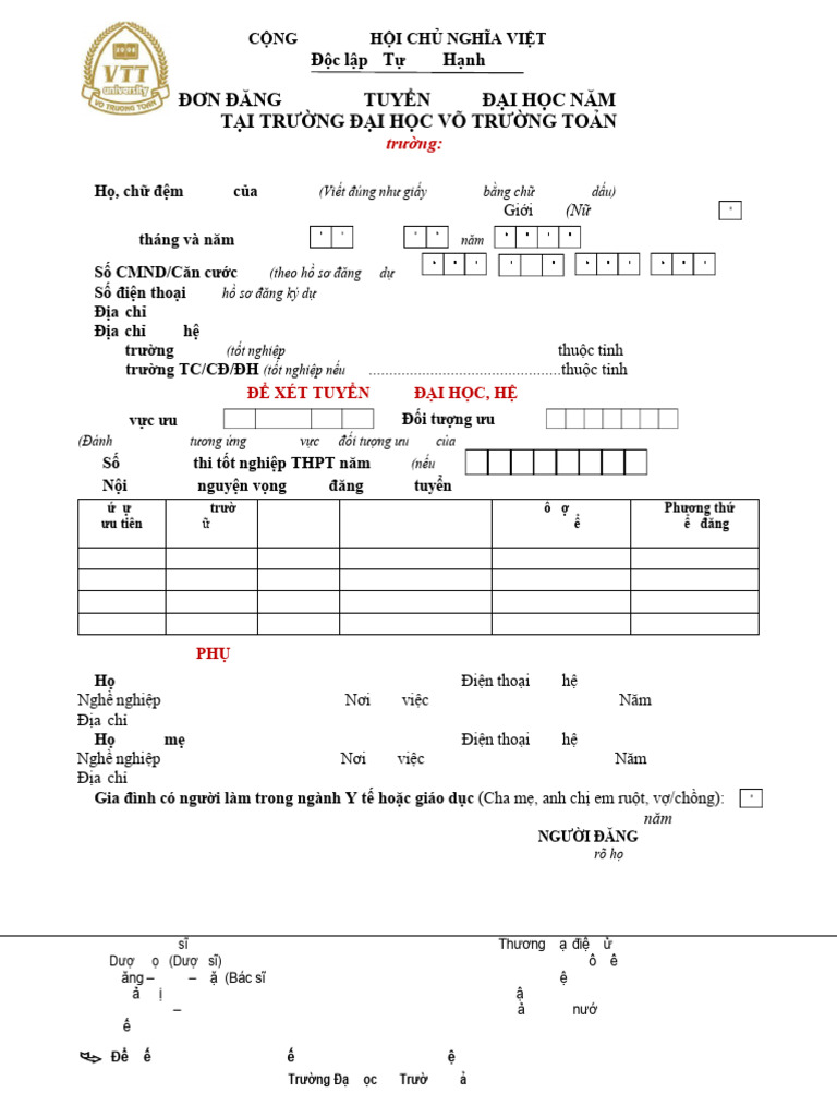 3.-CQ-DON-DANG-KY-XET-TUYEN_HE-CHINH-QUY-2024 | PDF