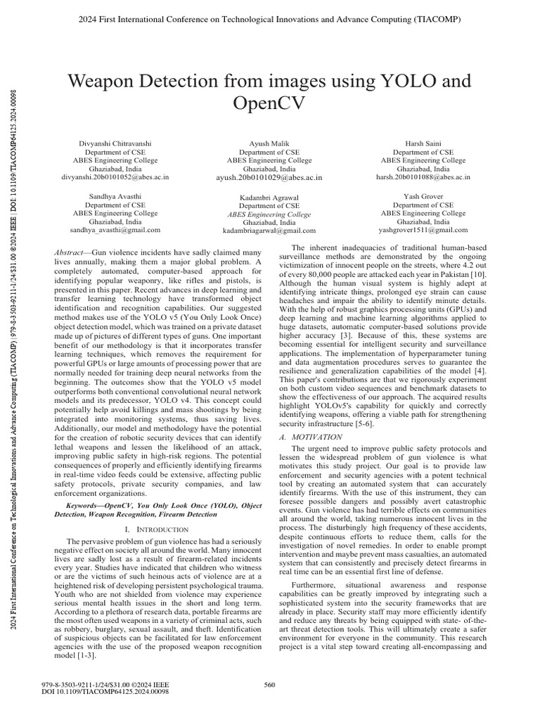 Weapon_Detection_from_images_using_YOLO_and_OpenCV | PDF | Deep Learning