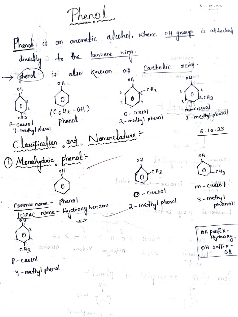 Phenol | PDF