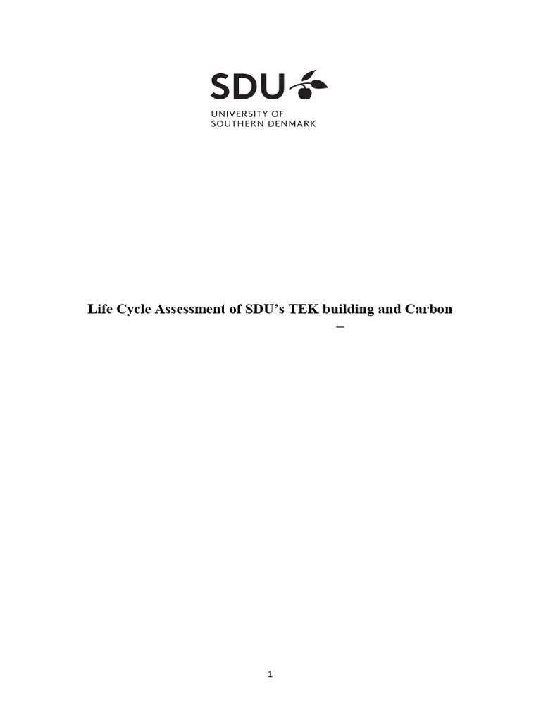19M07 Silviu Moga Master Thesis | PDF | Life Cycle Assessment ...