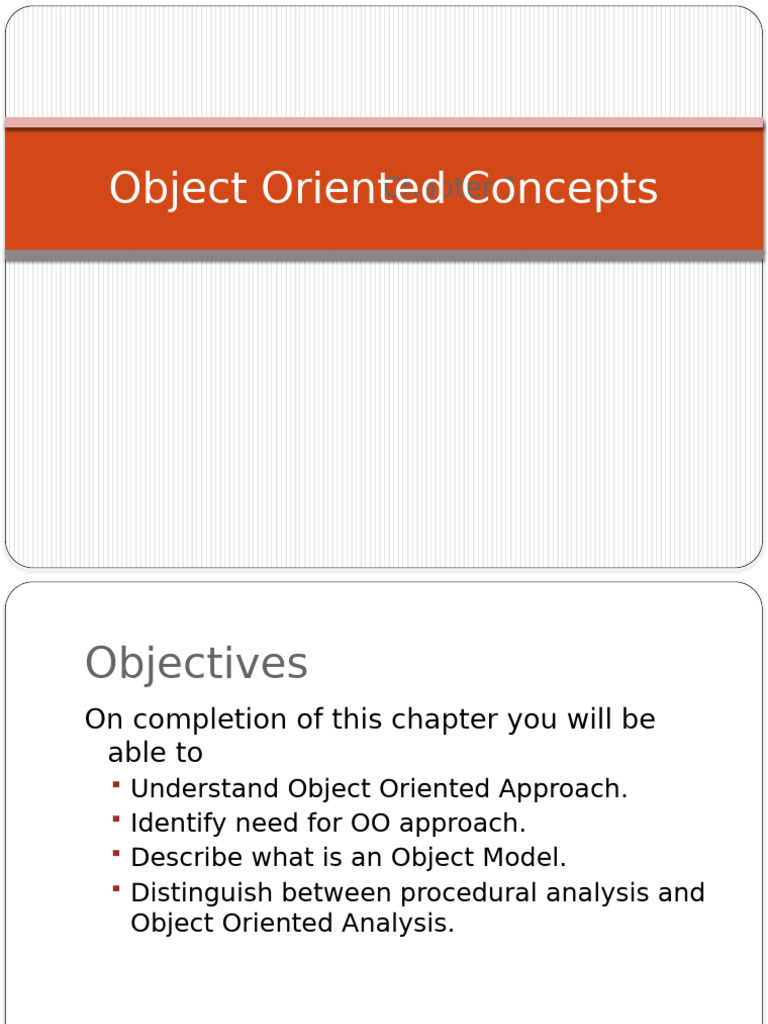 01 Object Oriented Concepts | PDF | Inheritance (Object Oriented Programming) | Method (Computer ...