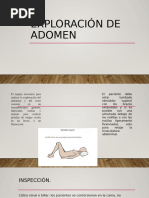 Signos de Percusión Abdominal | PDF | Abdomen | Hígado