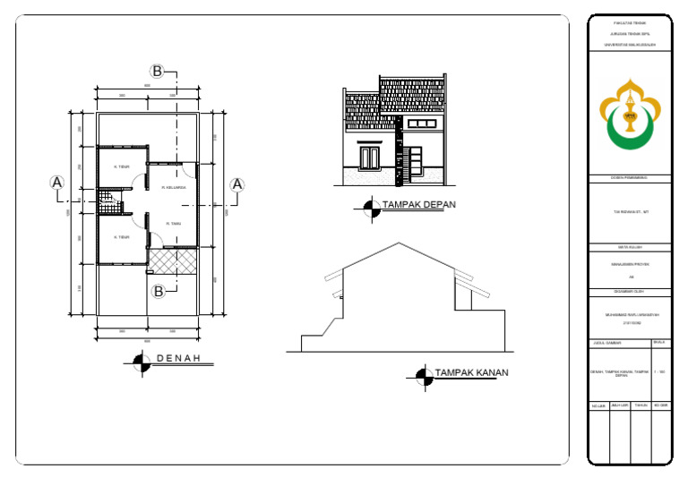 Denah Menpro Rafli | PDF