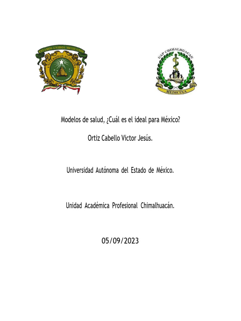 Modelo Beveridge: Salud Ideal para México | PDF | México | Economias