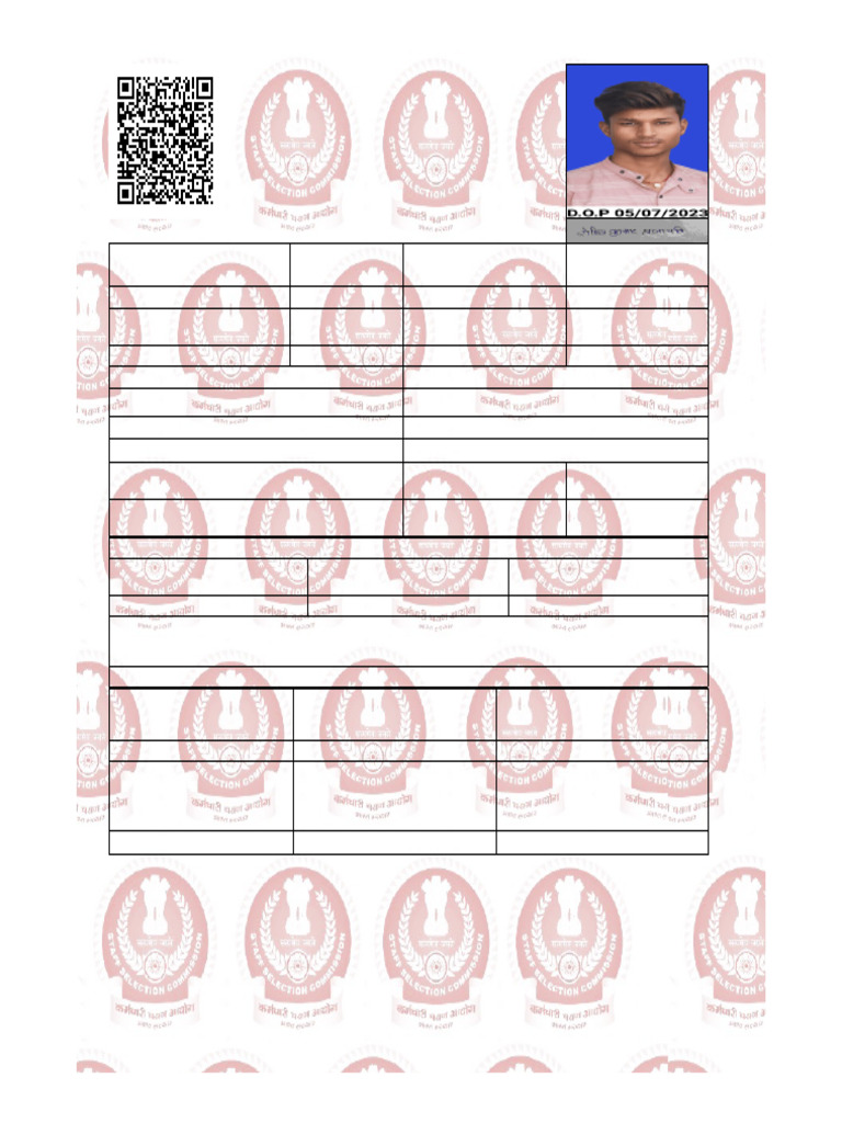 Application Form Draft Print For All | PDF
