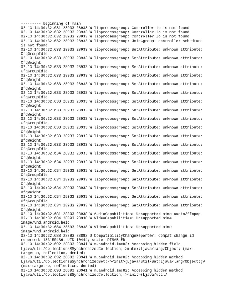 Logcat 1739435432594 | PDF | Computing | Computer Programming