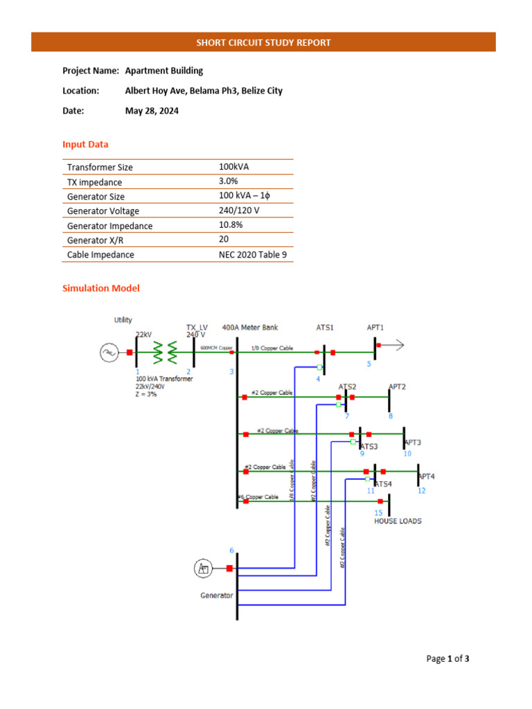 Short Circuit Calculation_12 | PDF