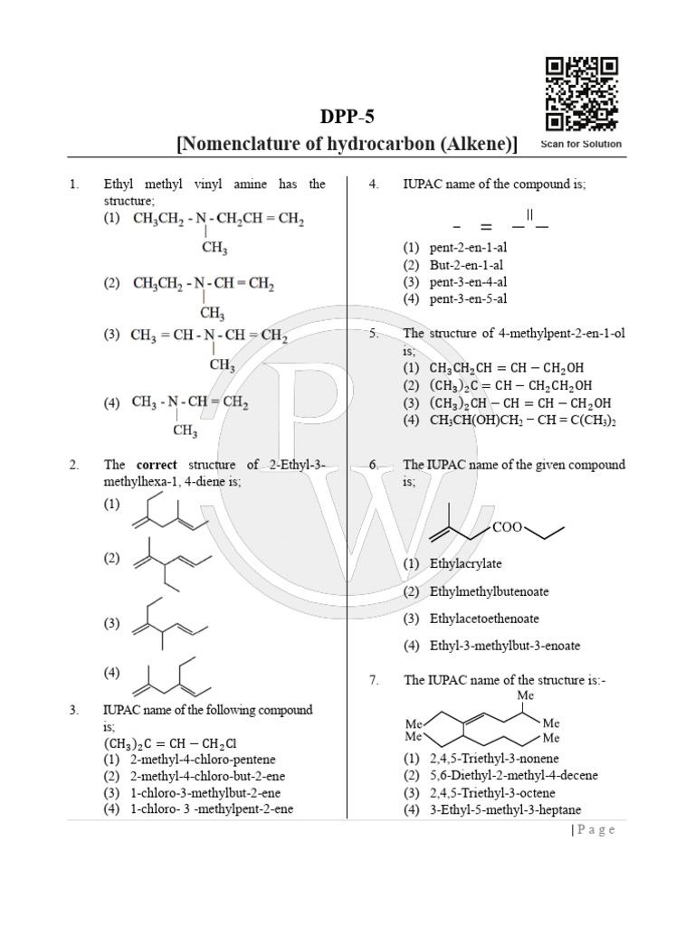 Chemistry Merge DPP - 22 - 34 - GOC - Dropper NEET NEW 10 | PDF