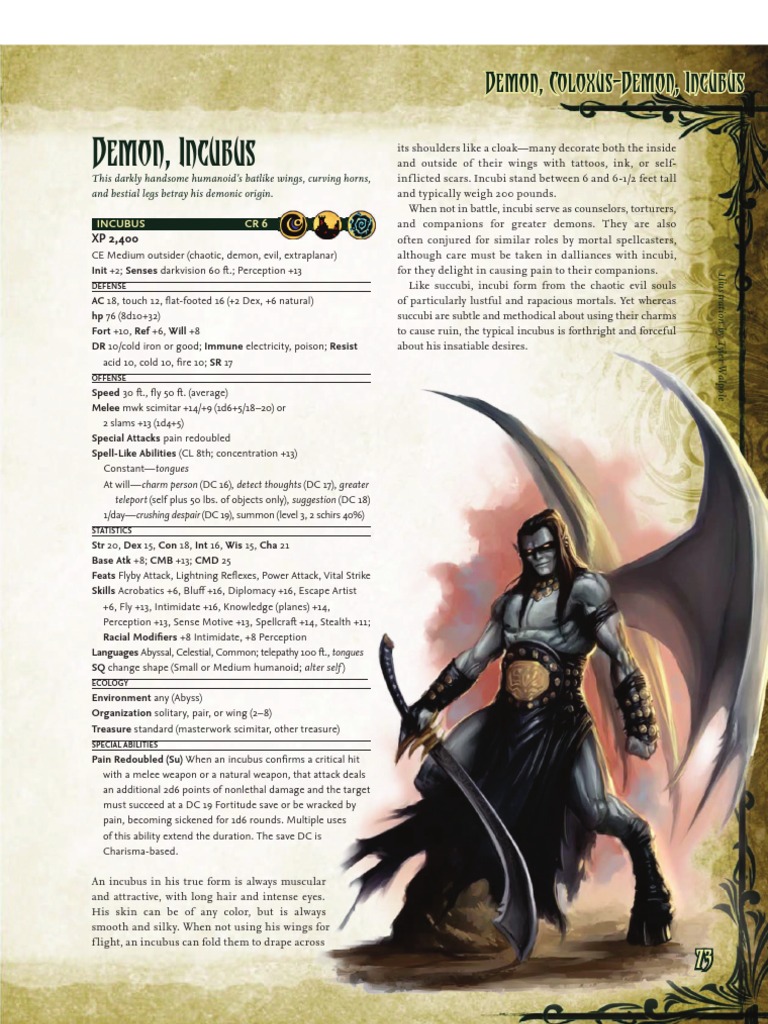 Incubus | PDF | Incubus | Demons