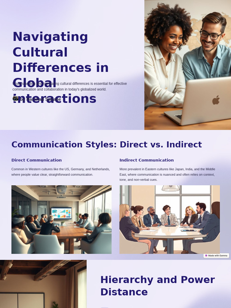 Navigating-Cultural-Differences-in-Global-Interactions | PDF ...