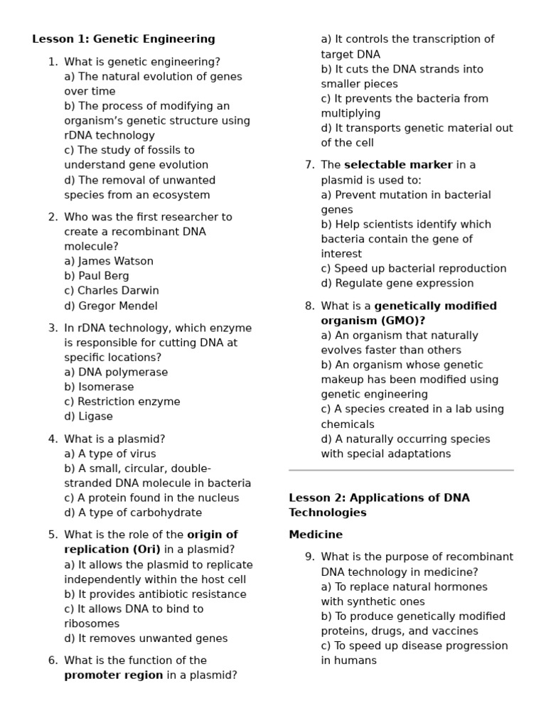 reviewer sa bio | PDF | Evolution | Genetics