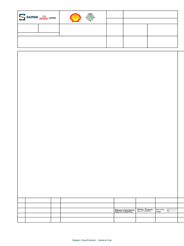 Bonga North Project Scope of Work | PDF | Surveying