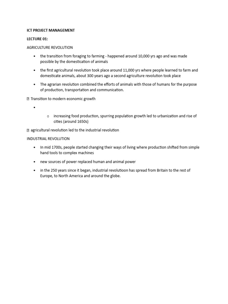 Ict Project Management Summary | PDF | Project Management | Motivation