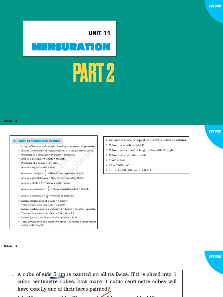 Ncert Cbse Maths Mensuration Part 2 Pdf