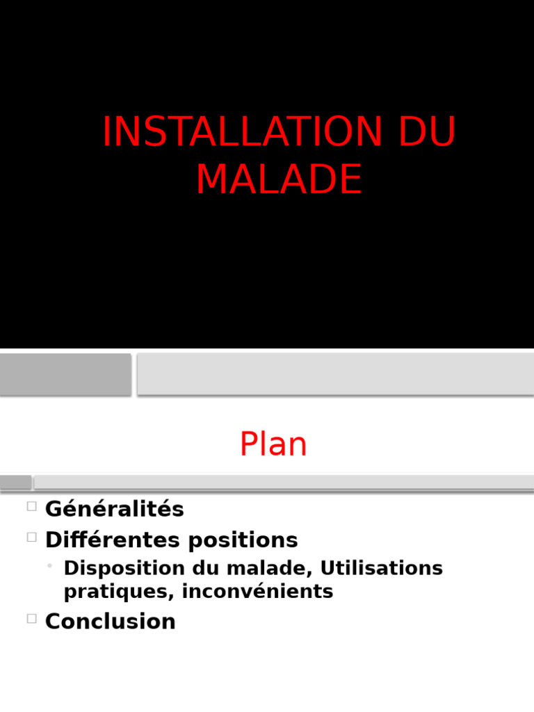 Positions du malade en anesthésie | PDF