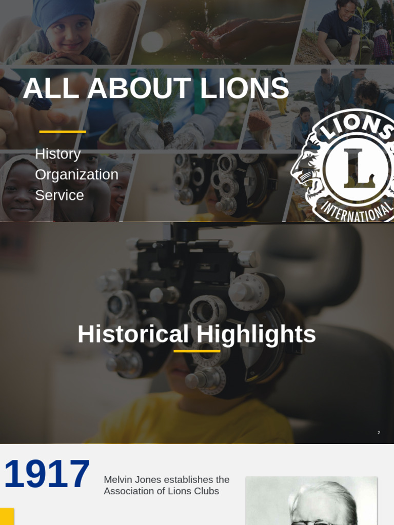 All About Lions PPT - en | PDF